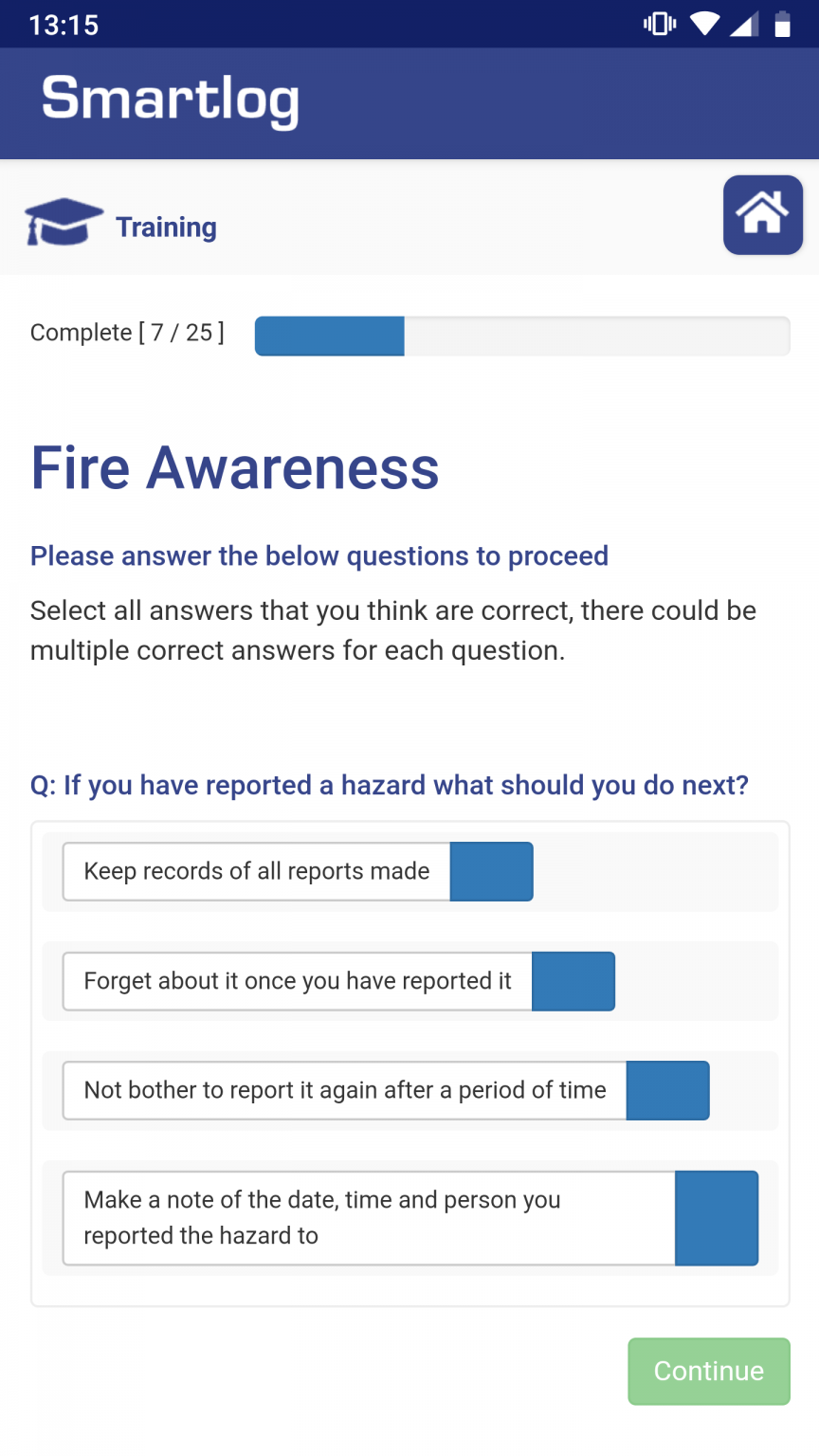 Smartlog® App – Health & Safety Compliance Software