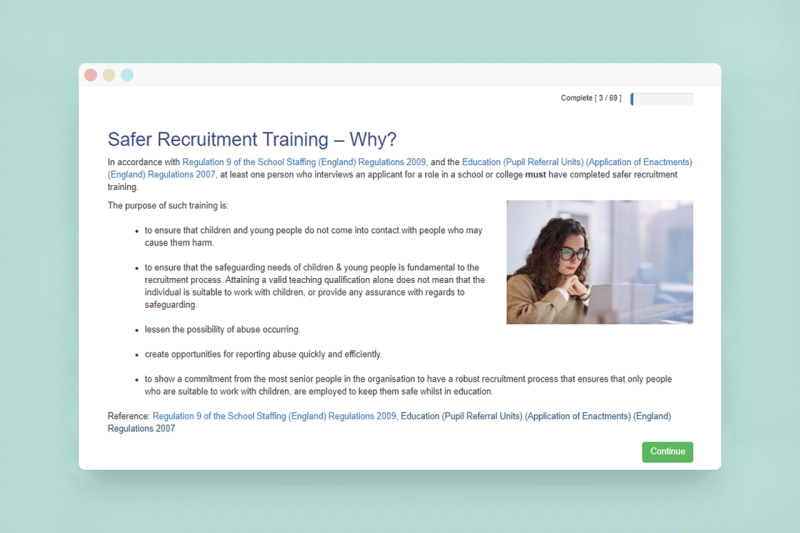 New eLearning course: Safer Recruitment | Safesmart