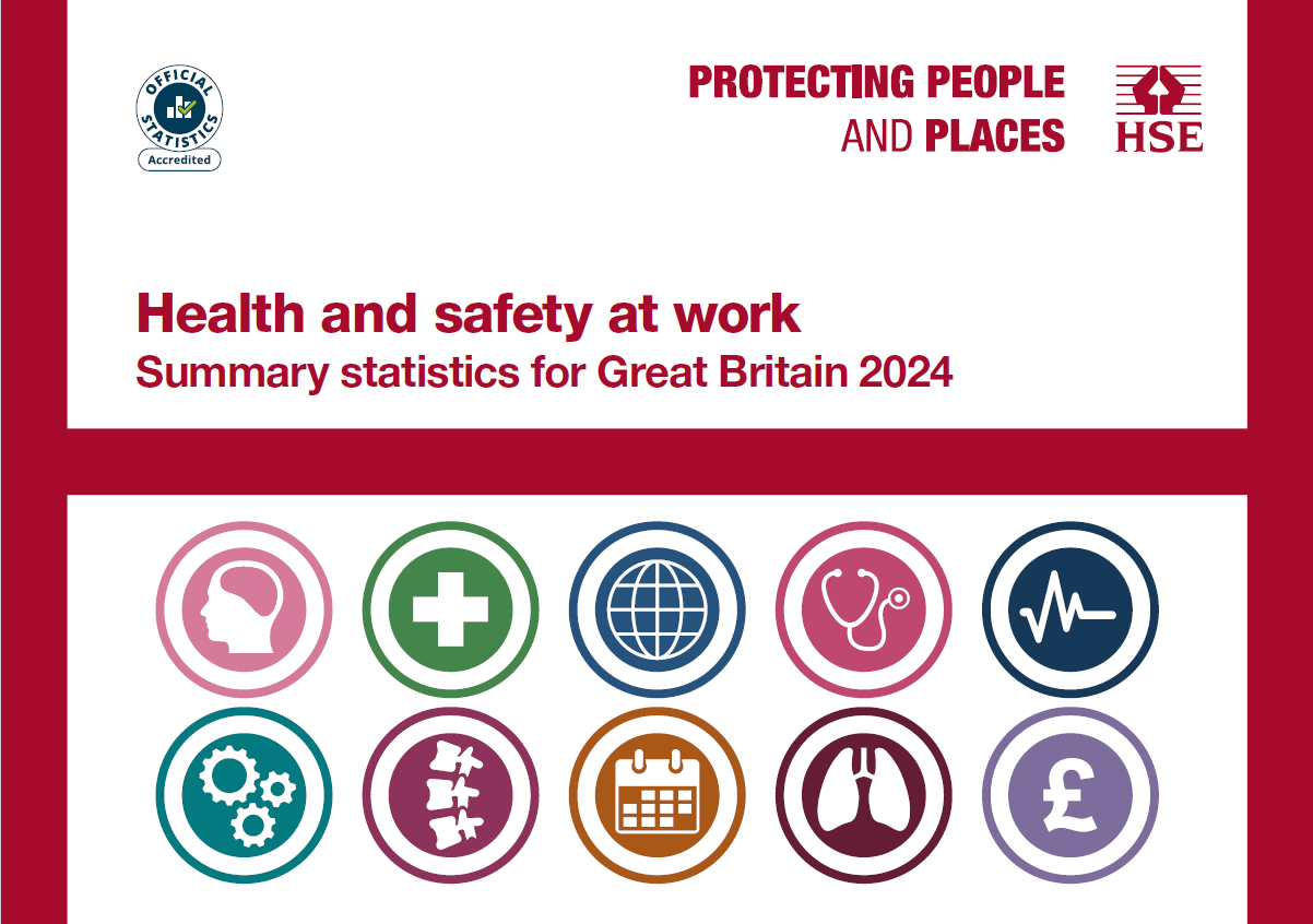 HSE 2023/24 health & safety at work statistics: The 5 key takeaways | Safesmart